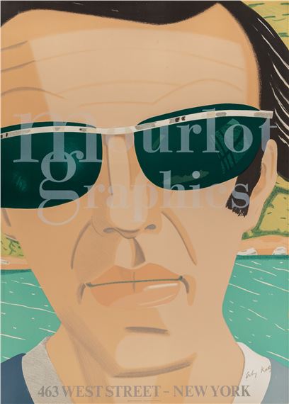Alex Katz | Self Portrait 1970 (1970) | MutualArt