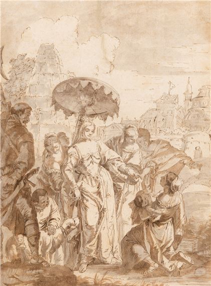 Valentin le Febre | The Finding of Moses | MutualArt