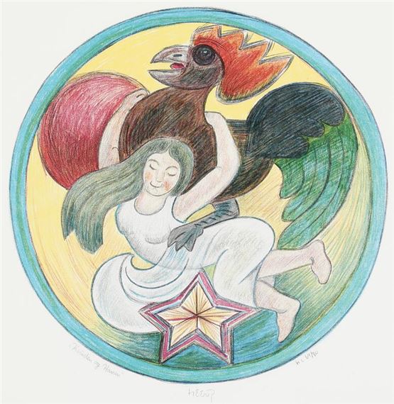 Henry Heerup | Kvinden og Hanen (1933) | MutualArt