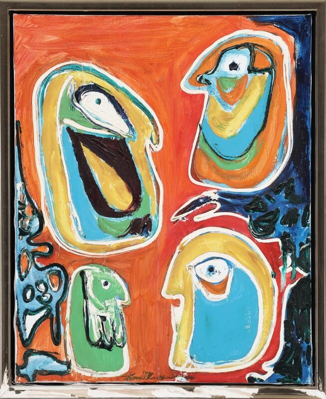 Finn Pedersen | Mask composition | MutualArt