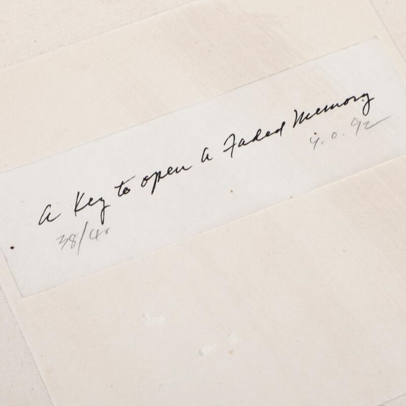 Yoko Ono | A Key to Open a Faded Memory | MutualArt