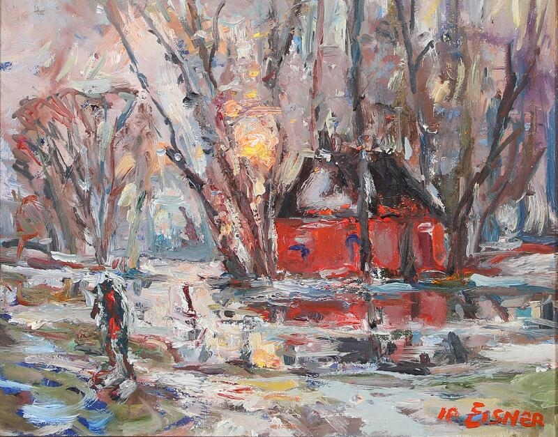 Ib Eisner | Vinter, Kildeøen | MutualArt