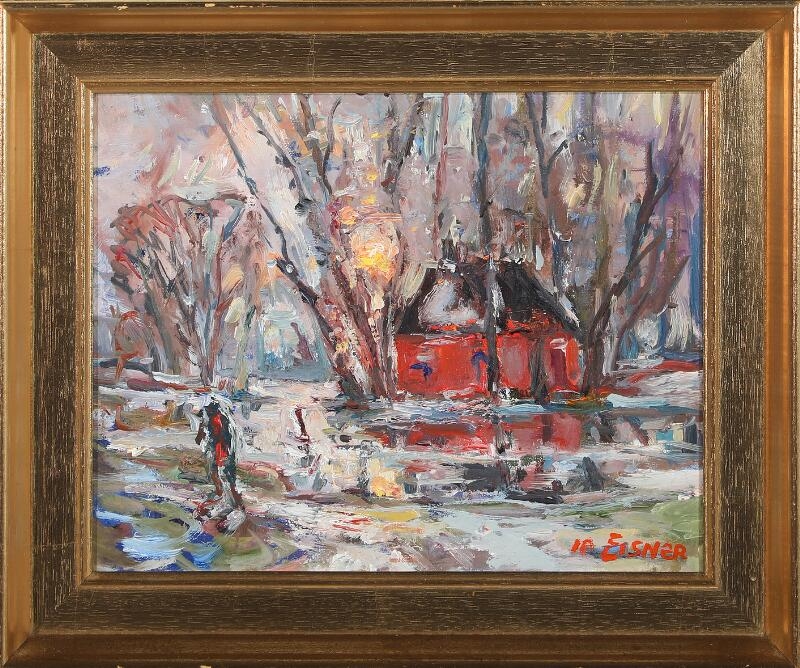 Ib Eisner | Vinter, Kildeøen | MutualArt