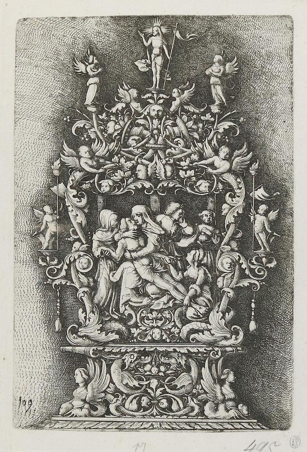Daniel Hopfer | 2 works: A Trophy of Arms; Seven Virtues | MutualArt