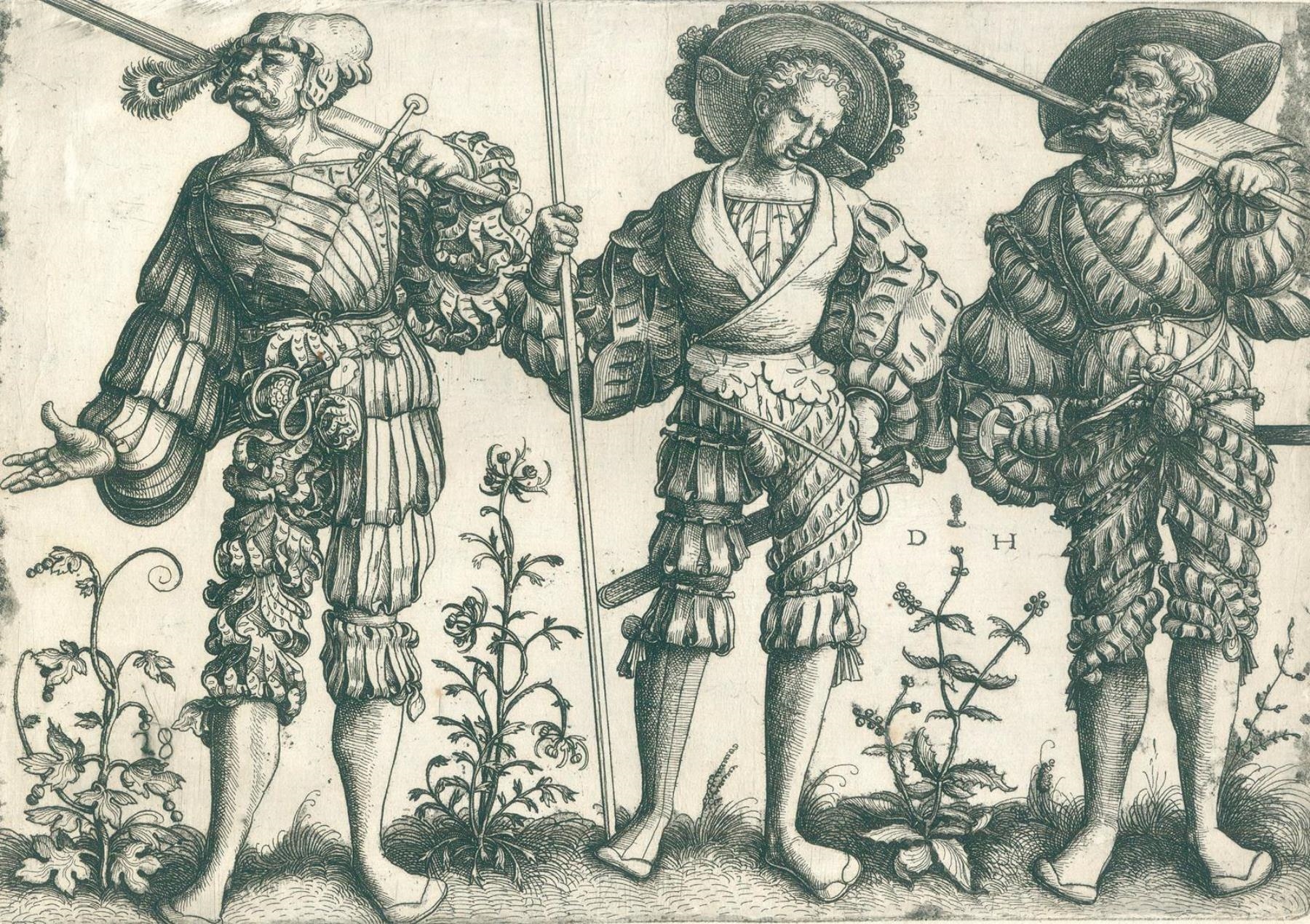 Daniel Hopfer | 2 works: A Trophy of Arms; Seven Virtues | MutualArt