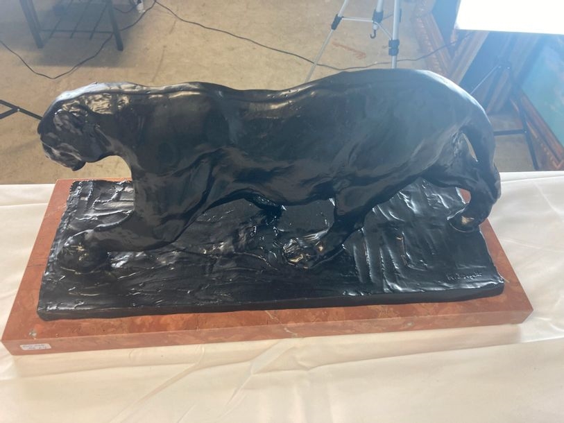 Rembrandt Bugatti | Walking Panther | MutualArt