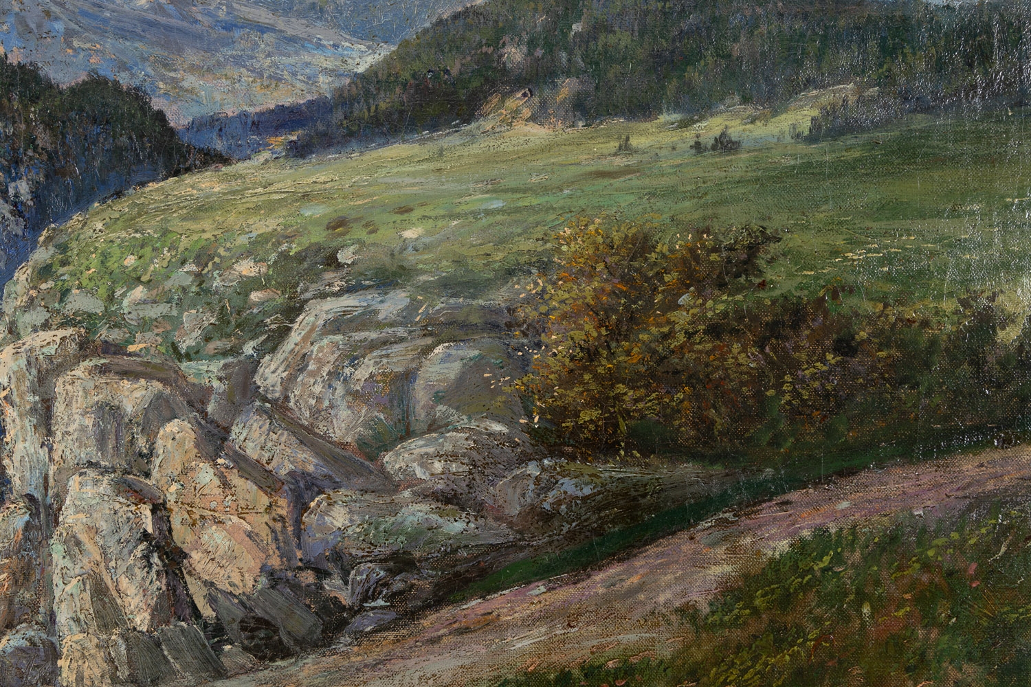 Otto Eduard Pippel | Alpejski wąwóz (1923) | MutualArt