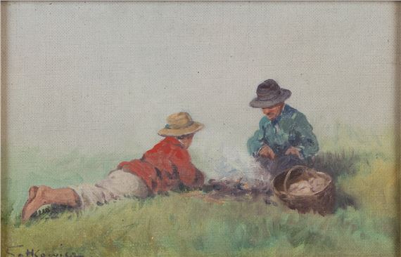 Adam Setkowicz | Pieczenie ziemniaków | MutualArt