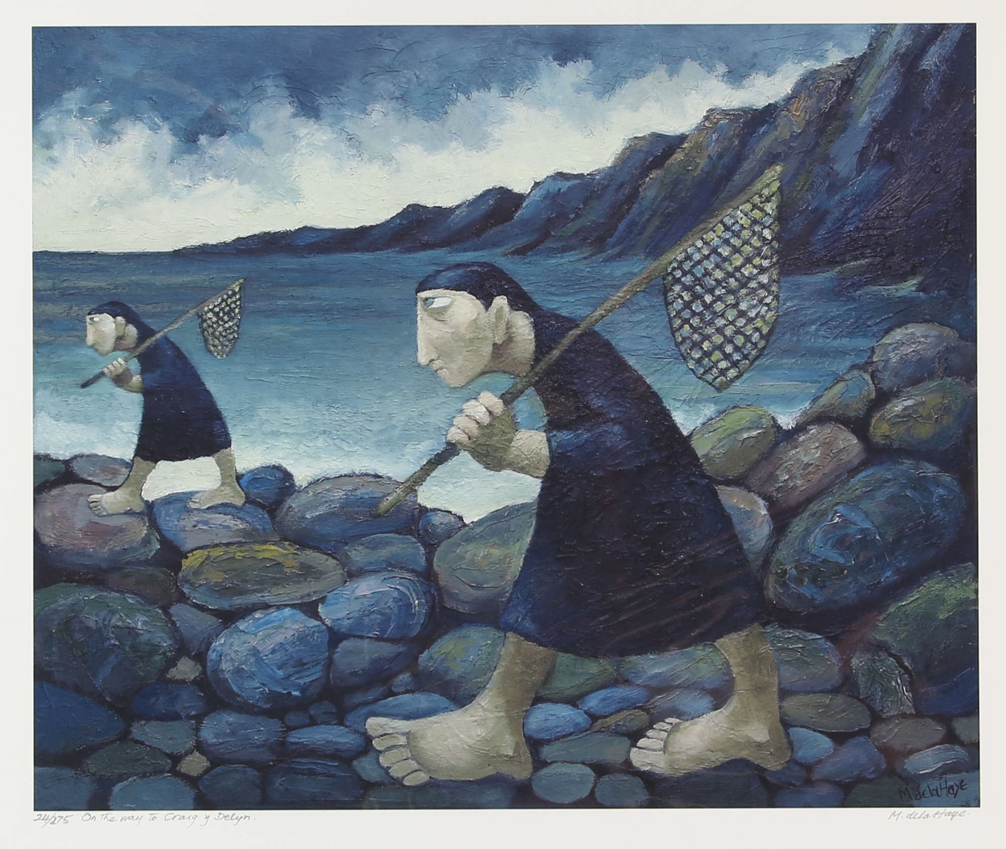 Muriel Delahaye | On the way to Craig y Delyn | MutualArt