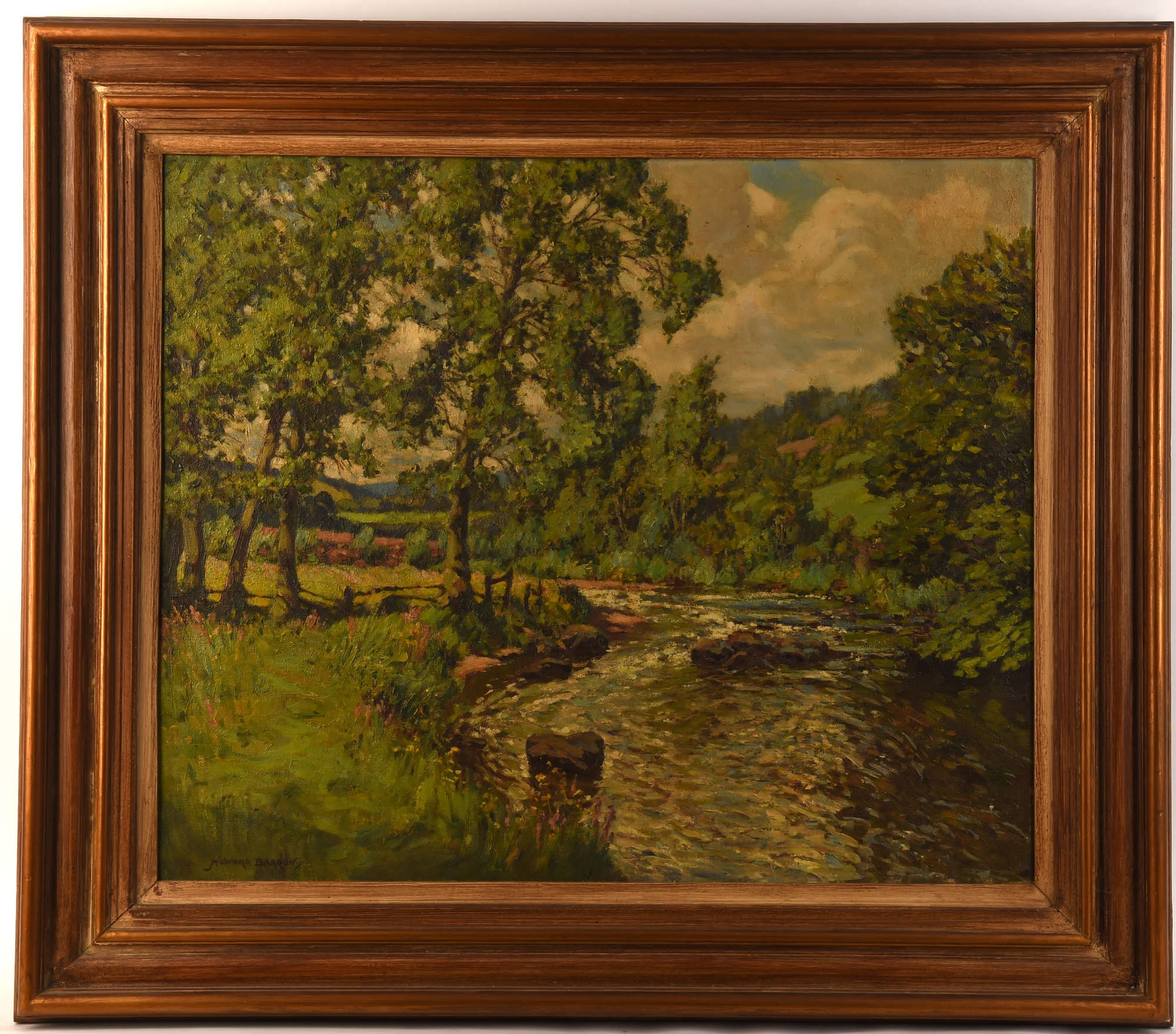 Howard Barron | River Barle near Withypool | MutualArt