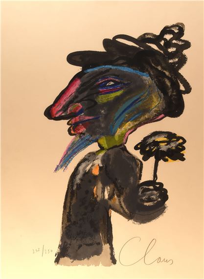 Hugo Claus | colour lithograph | MutualArt