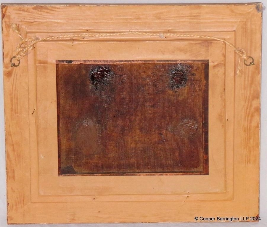 Richard Sebastian Bond | R.S. Bond Oil Painting Cottages,Old Colwyn N ...