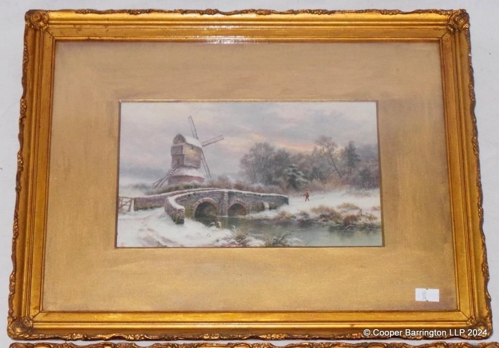 Edgar Longstaffe | A Pair of Edgar Longstaffe Essex Oil Paintings ...