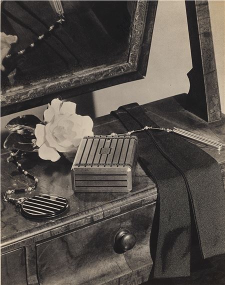 Paul Outerbridge | STILL LIFE WITH RED AND BLUE FLOWERS (1933) | MutualArt