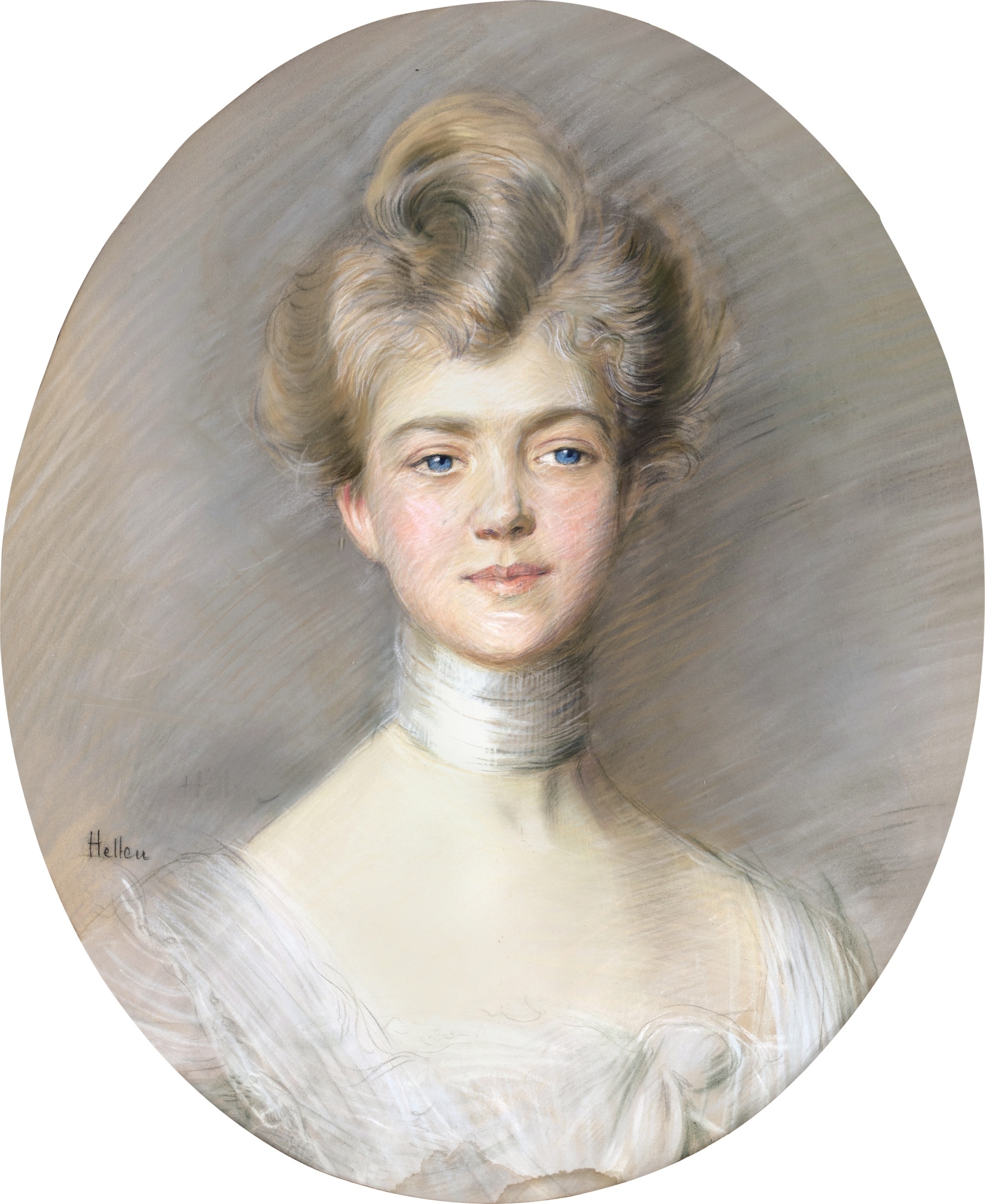 Paul César Helleu | Portrait of Anna Harriman Sands Rutherfurd ...