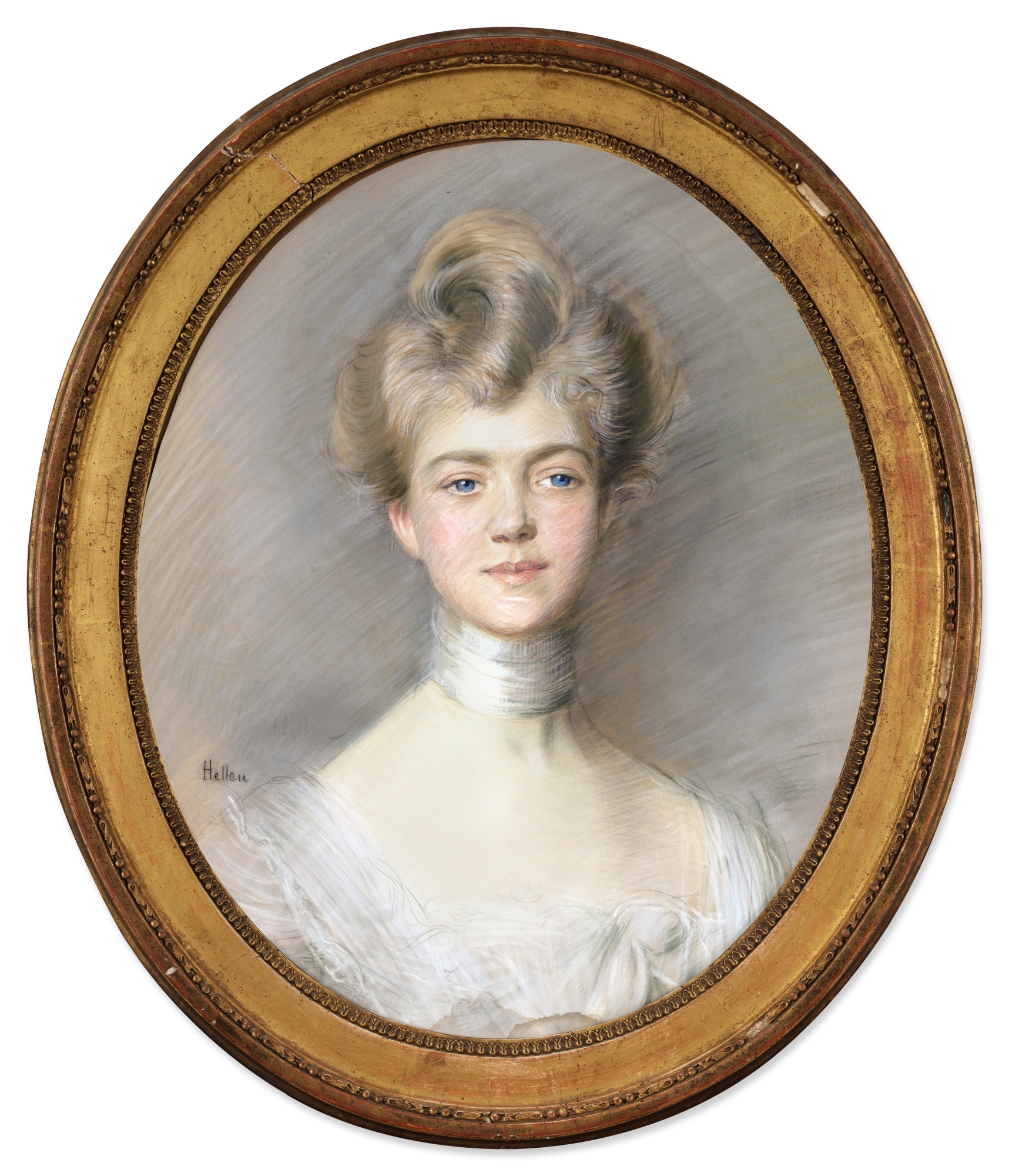Paul César Helleu | Portrait of Anna Harriman Sands Rutherfurd ...