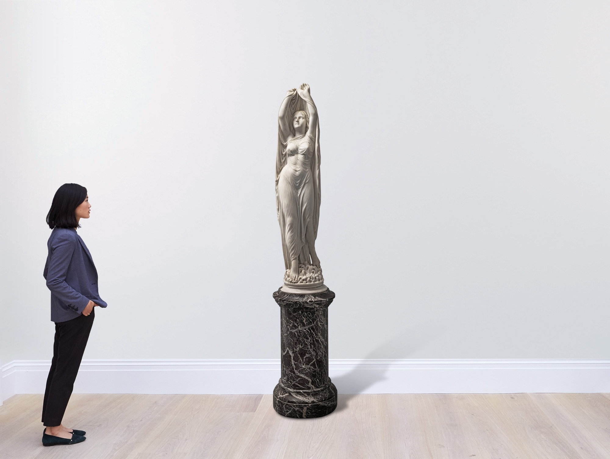 Chauncey B. Ives | Undine Rising from the Water | MutualArt