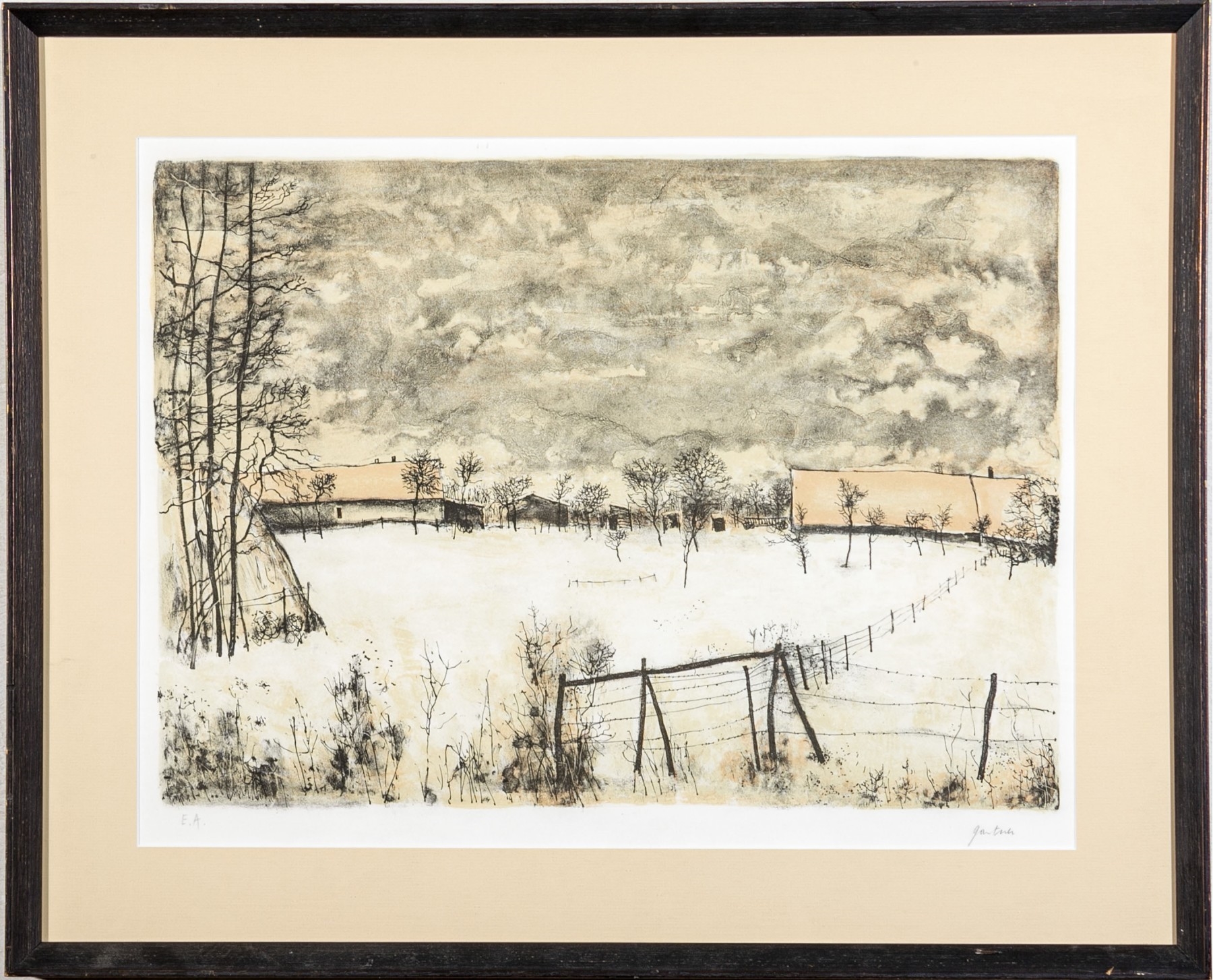 Bernard Gantner | Winter Landscape | MutualArt