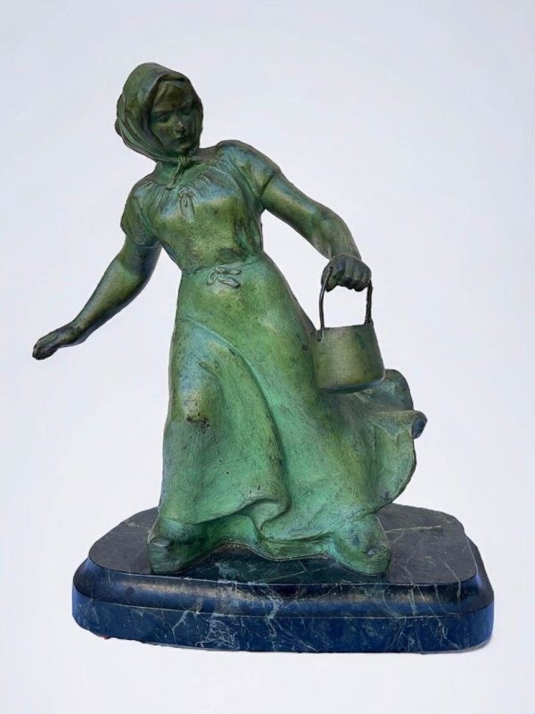 Jules Edmond Masson | La laitière | MutualArt