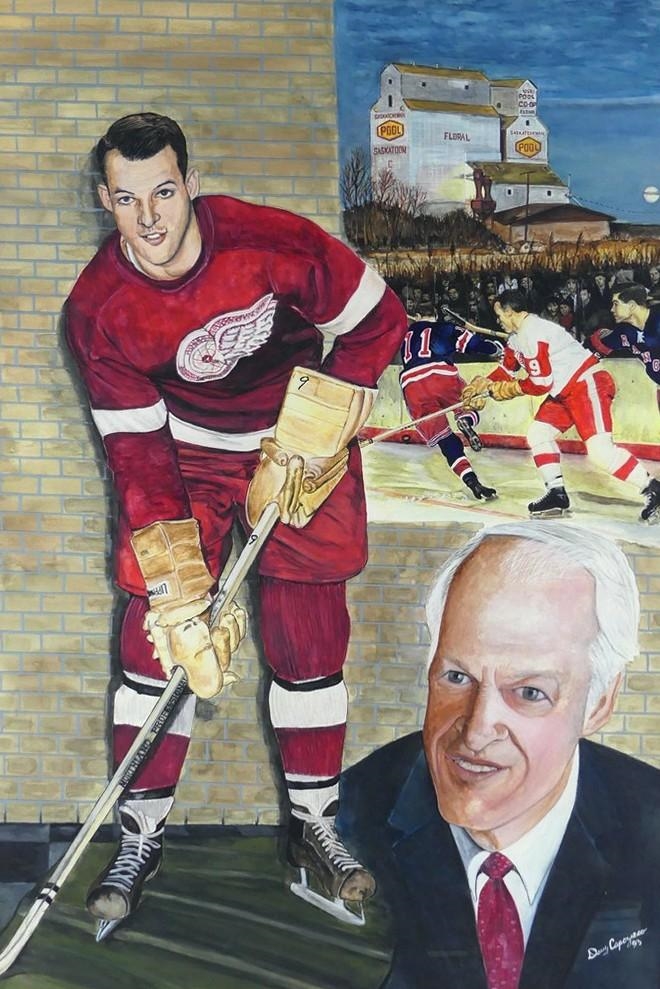 Doug Capogreco | Gordie Howe, the Hockey Legend (1993) | MutualArt