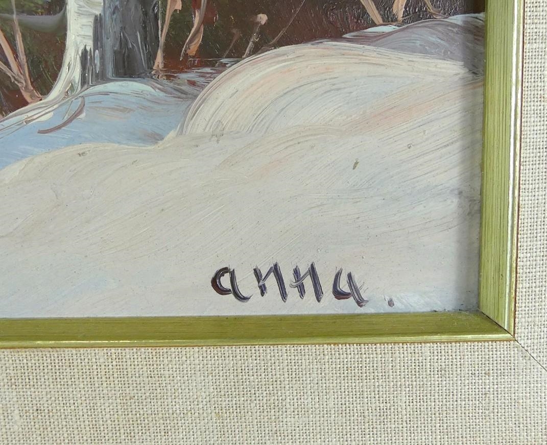 Anna Jalava | Untitled: Winter Landscape (1926) | MutualArt