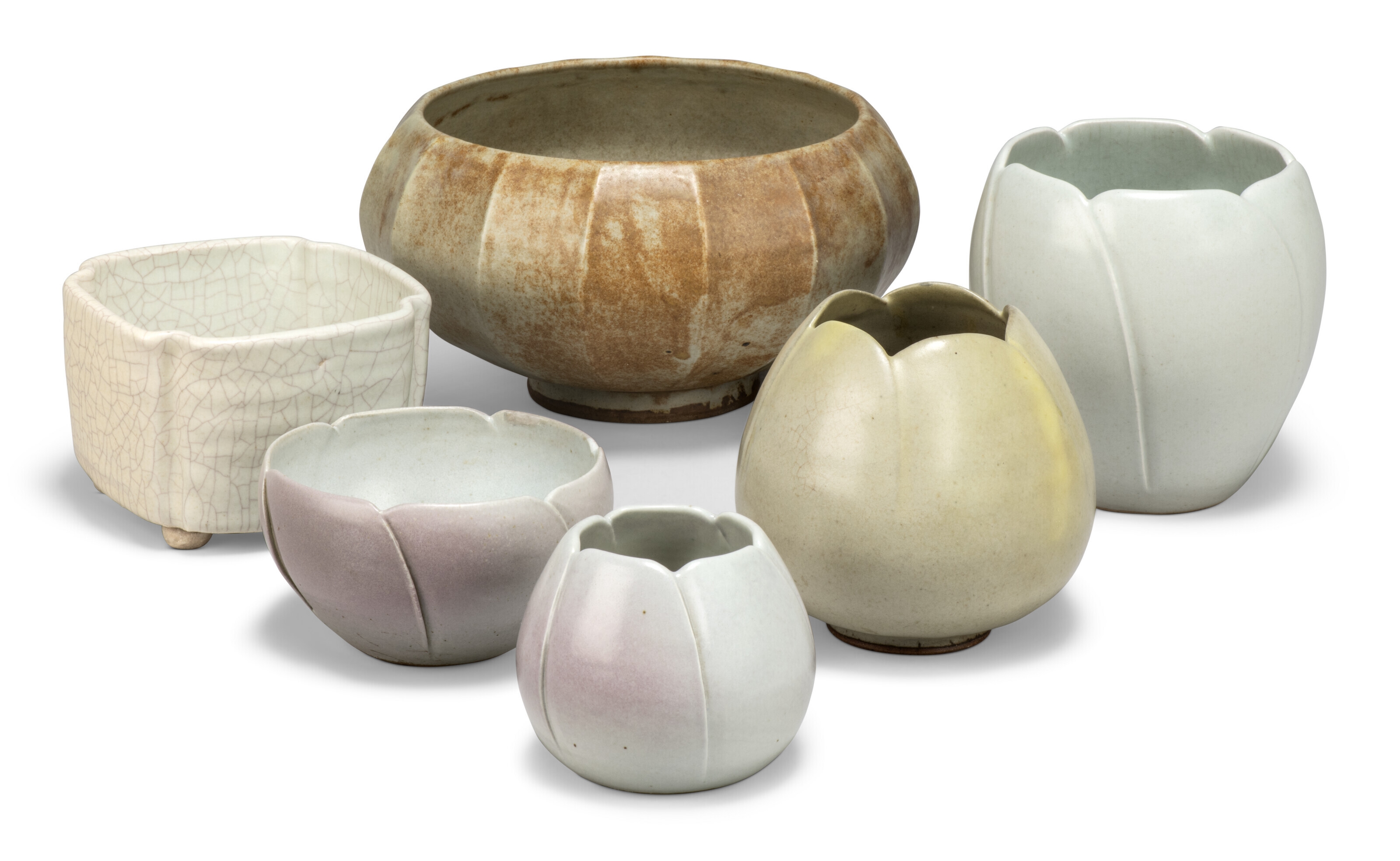 Charles Vyse | A group of six vessels | MutualArt