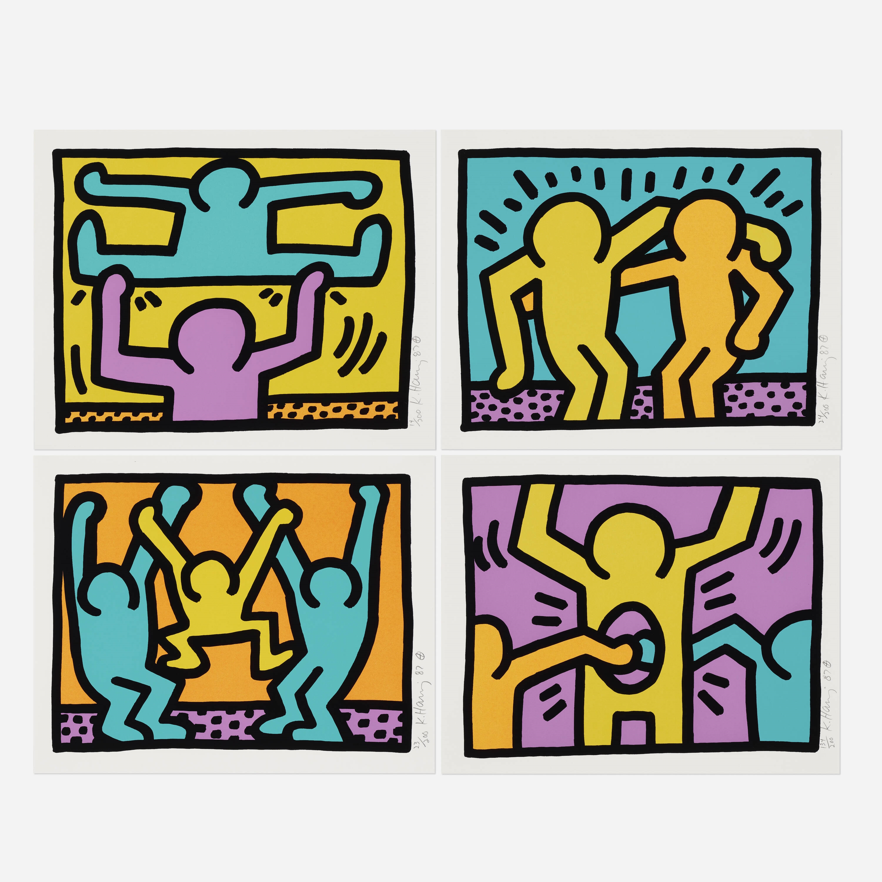 Keith Haring | Pop Shop VI (1989) | MutualArt