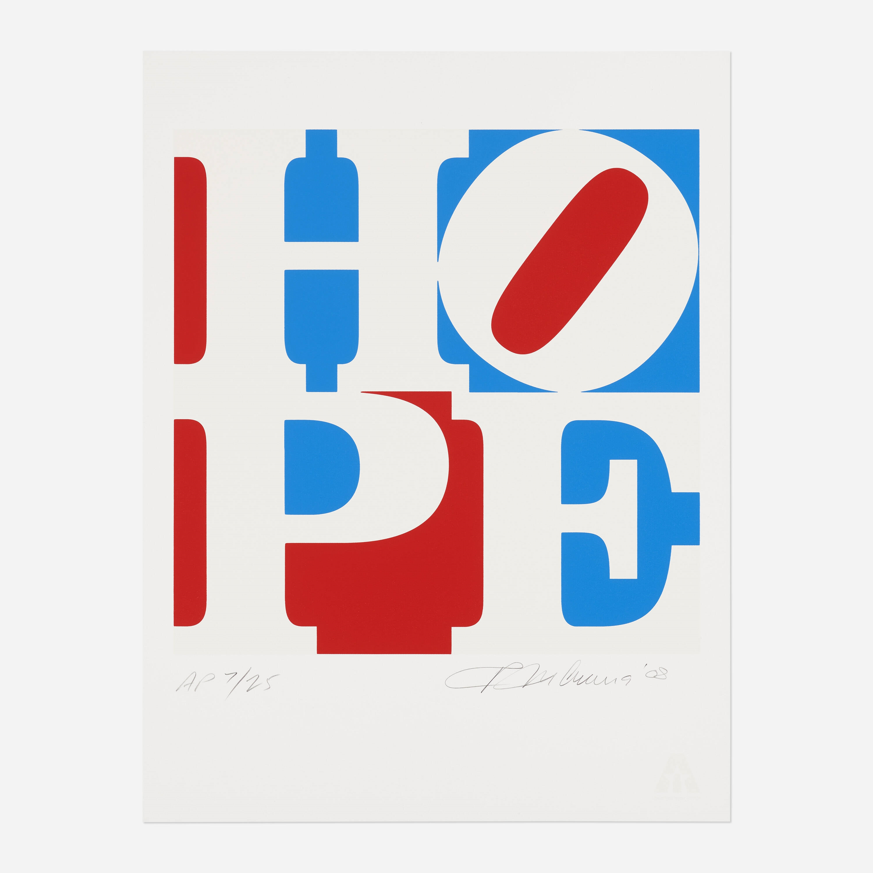 Robert Indiana | Hope (2008) | MutualArt