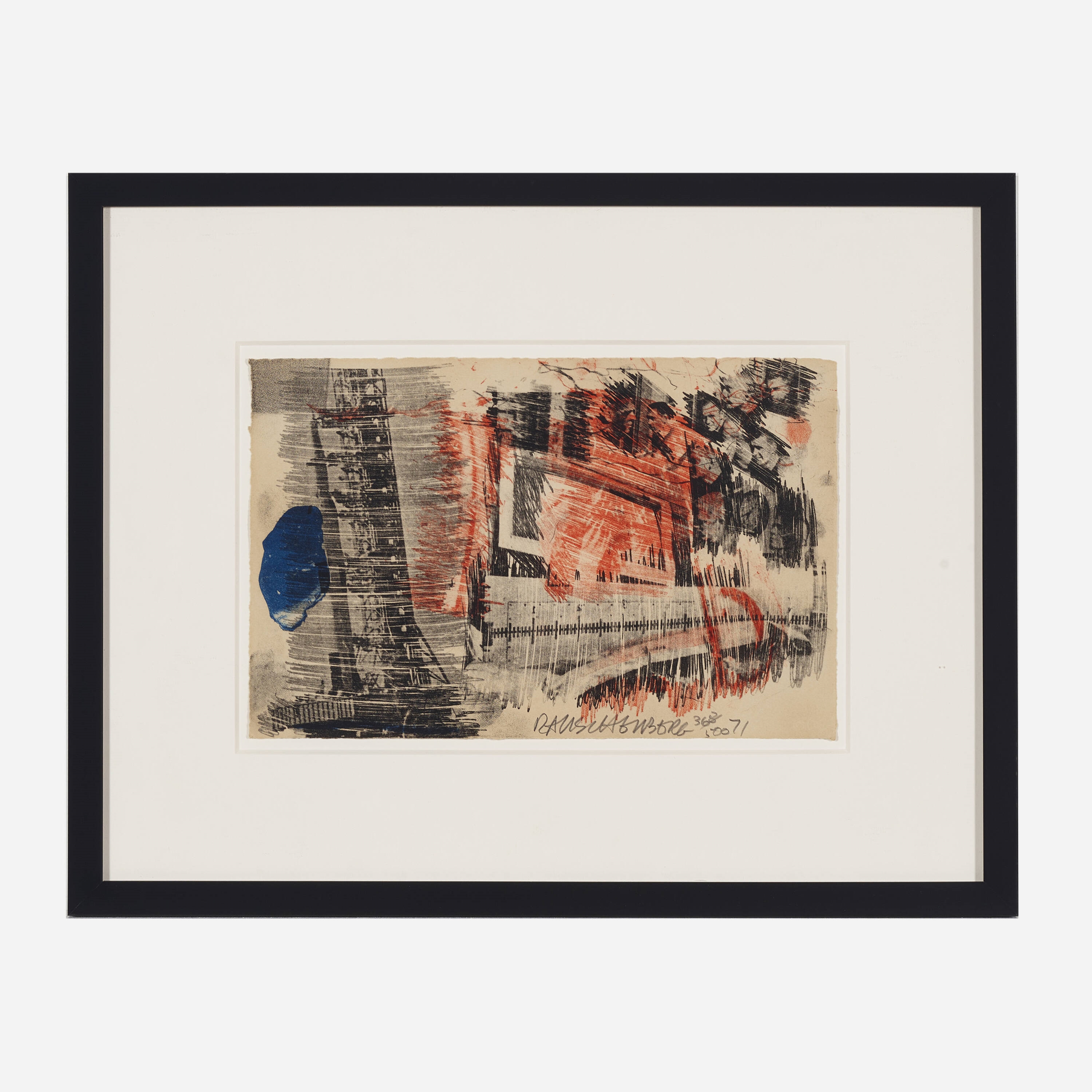 Robert Rauschenberg | Sub-Total (from the Stoned Moon series) (1971 ...
