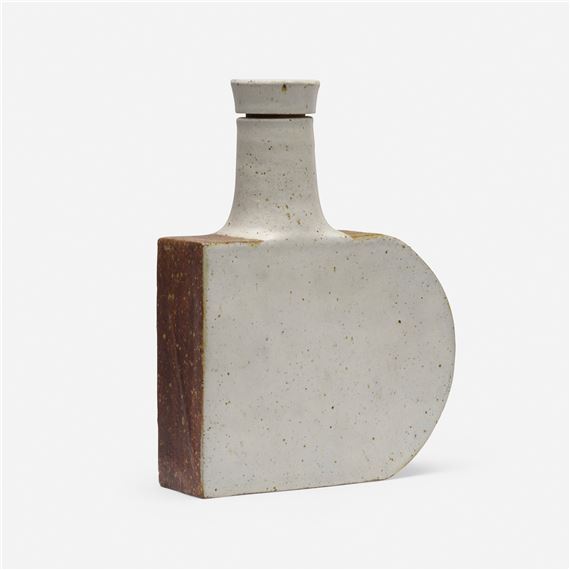 Bruno Gambone | Lidded vessel (Circa 1980) | MutualArt