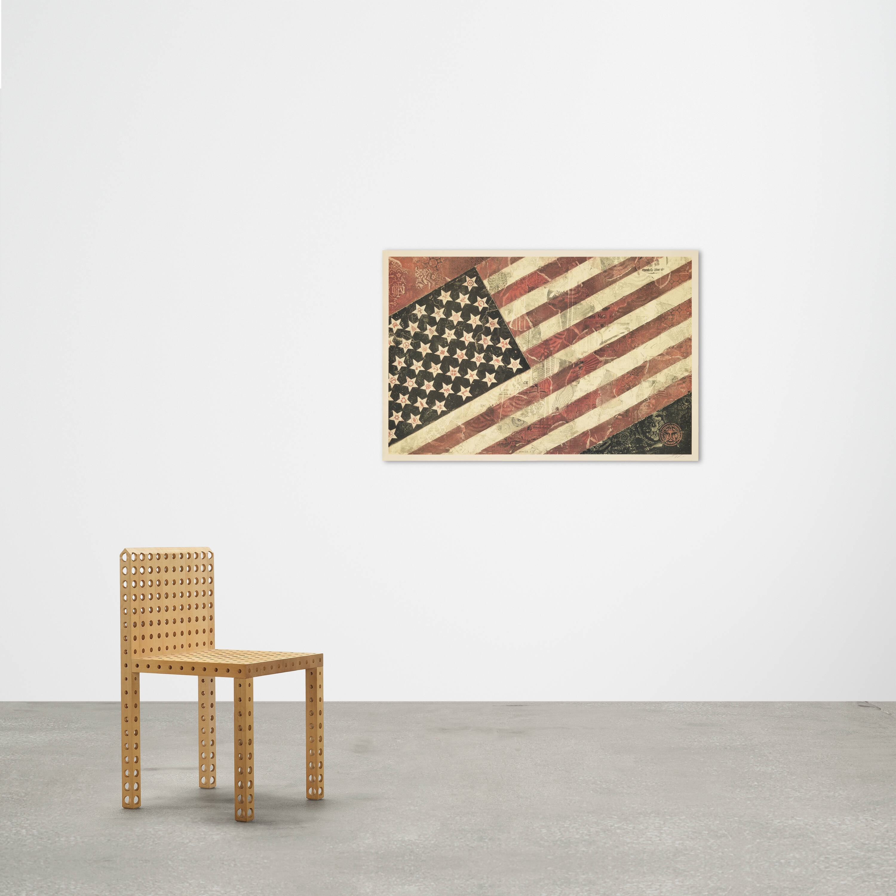 Shepard Fairey | Flag 1 (2011) | MutualArt