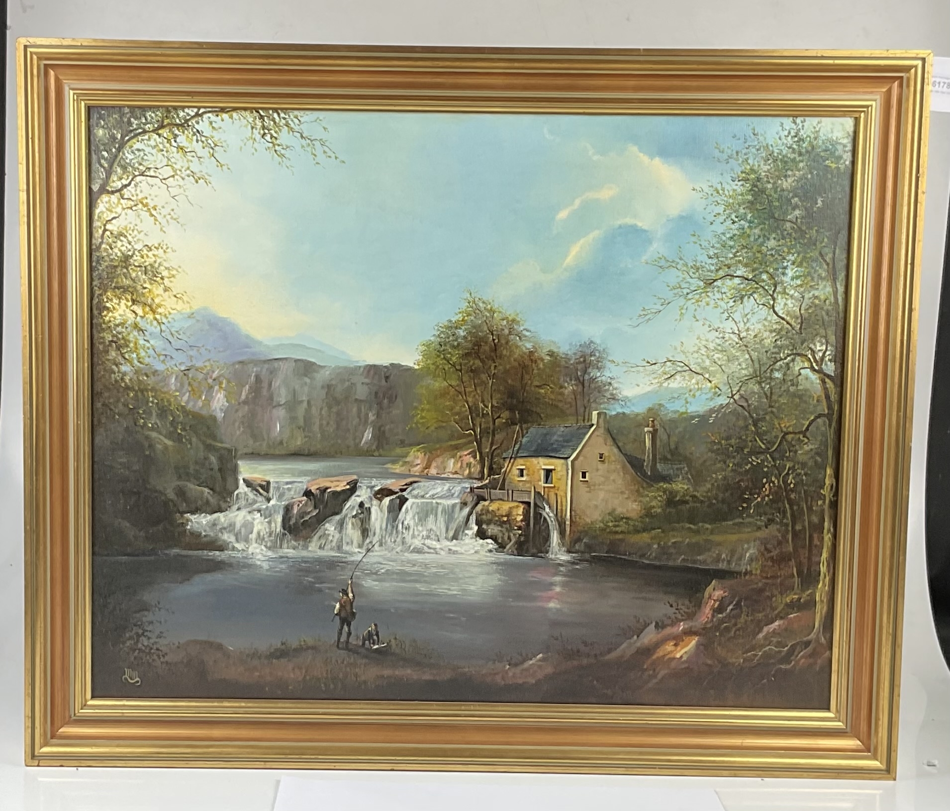 M. Moore | fishing scene | MutualArt