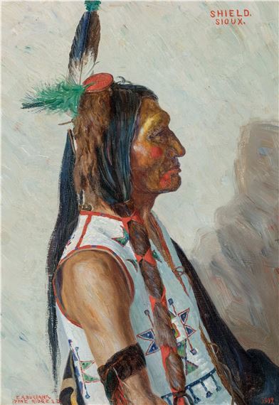 Elbridge Ayer Burbank | Shield, Sioux (1899) | MutualArt