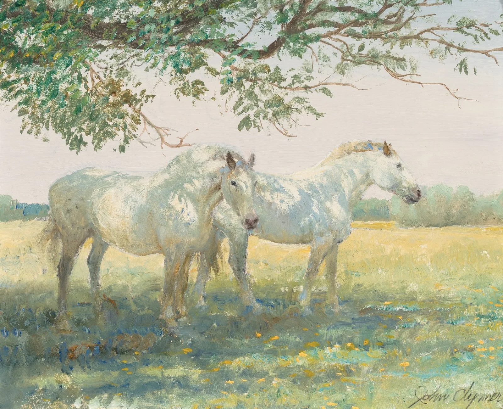 John Ford Clymer | Summer Shadows | MutualArt