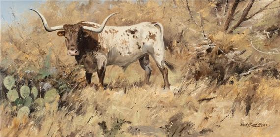 Ken Carlson | Texas Longhorn (1981) | MutualArt