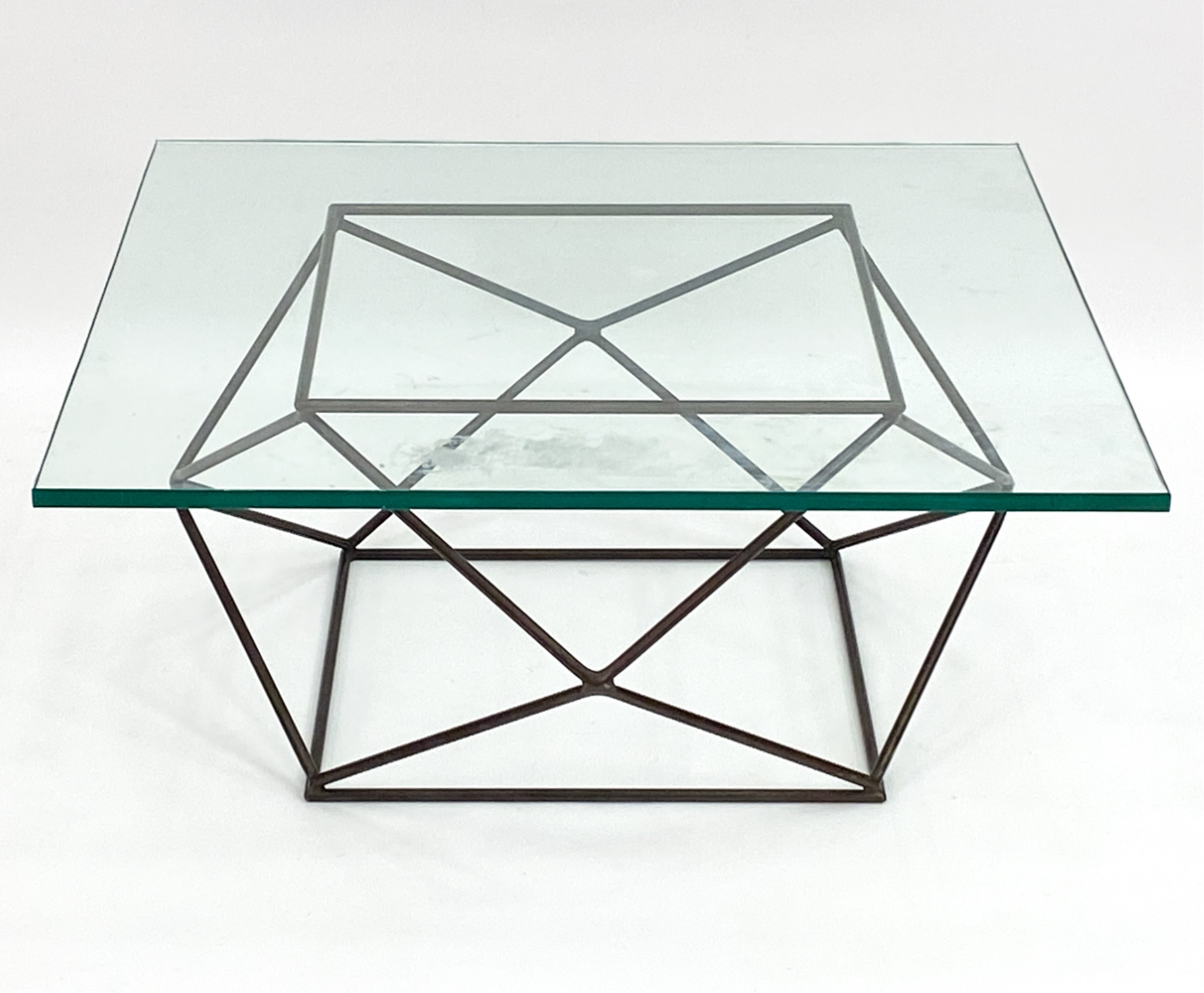 Milo Baughman | MILO BAUGHMAN GEODESIC COFFEE TABLE (1970) | MutualArt