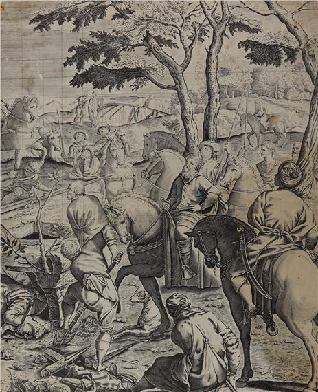 Stefano Scolari | Reiter mit Lanzen u (Circa 1612) | MutualArt