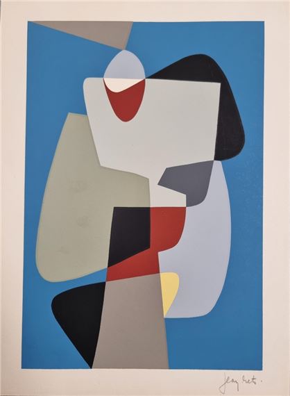 Jean Rets | Compositie (1953) | MutualArt