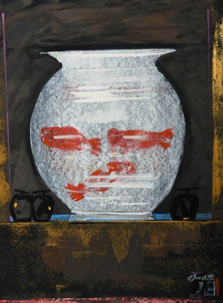 Pierre-Vincent Innocente | Les poissons rouges | MutualArt