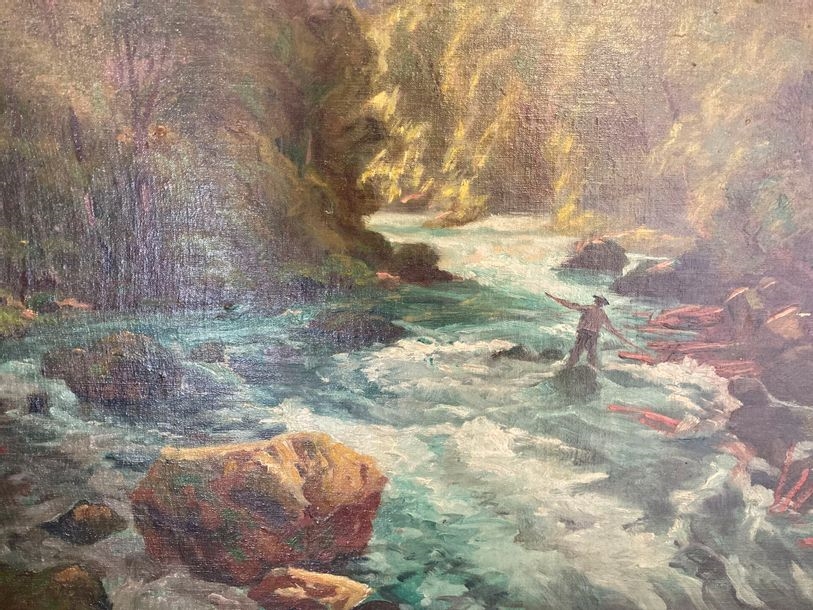 Alfred Pierre Joseph Jeanmougin | Woodland landscape | MutualArt