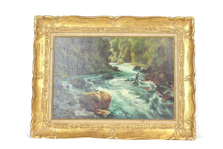 Alfred Pierre Joseph Jeanmougin | Woodland landscape | MutualArt