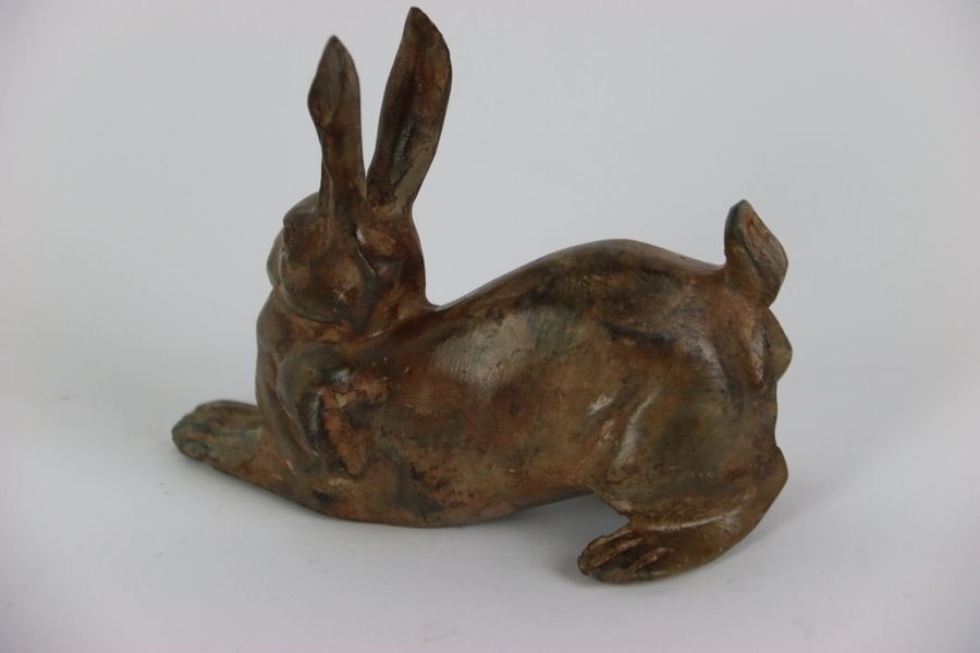 Pierre Chenet | Reclining rabbits | MutualArt