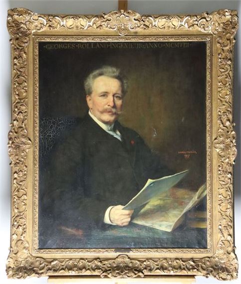 Gabriel-Joseph-Marie-Augustin Ferrier | Portrait of Georges ROLLAND ...