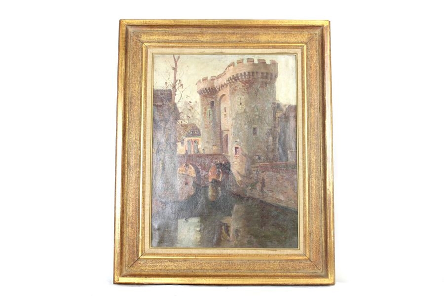 Alfred Pierre Joseph Jeanmougin | Urban landscape | MutualArt