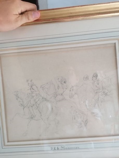 Jean-Louis-Ernest Meissonier | Les cavaliers | MutualArt