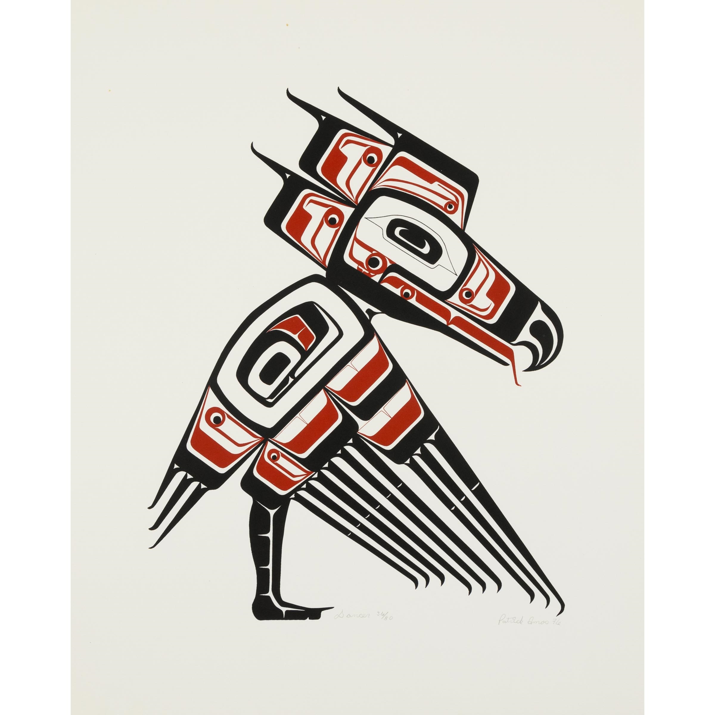 Patrick Amos | SPLIT EAGLE, 1976; DANCER, 1976; (1976) | MutualArt