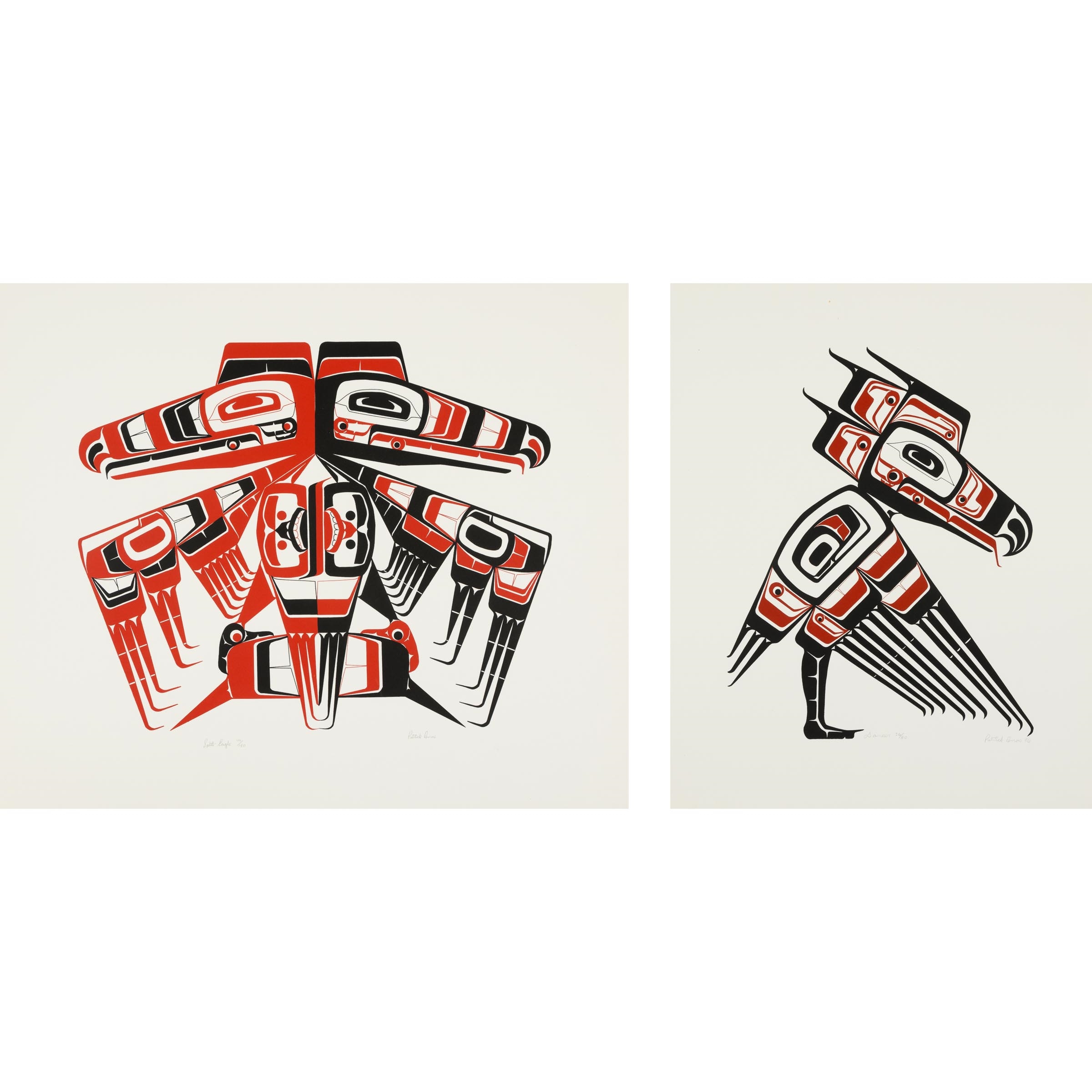 Patrick Amos | SPLIT EAGLE, 1976; DANCER, 1976; (1976) | MutualArt