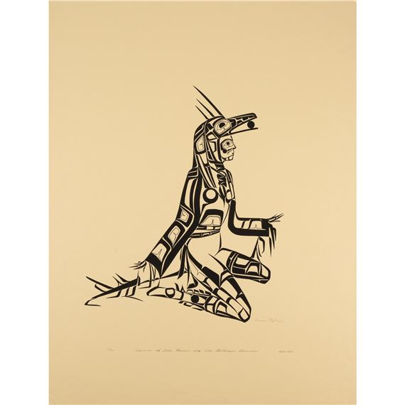 Vernon Stephens | DANCE OF THE RAVEN BY THE GITKSAN WOMAN | MutualArt