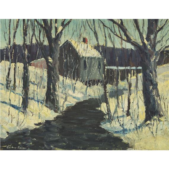 George Gardner Symons | Old Mill at Angaraack (Cornwall) | MutualArt