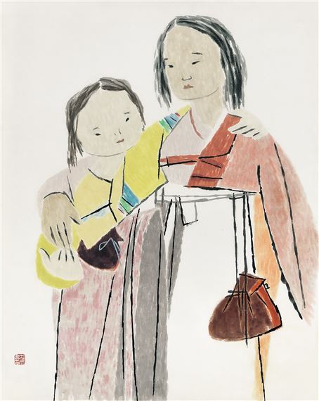 Park RaeHyun | Sisters (1956) | MutualArt